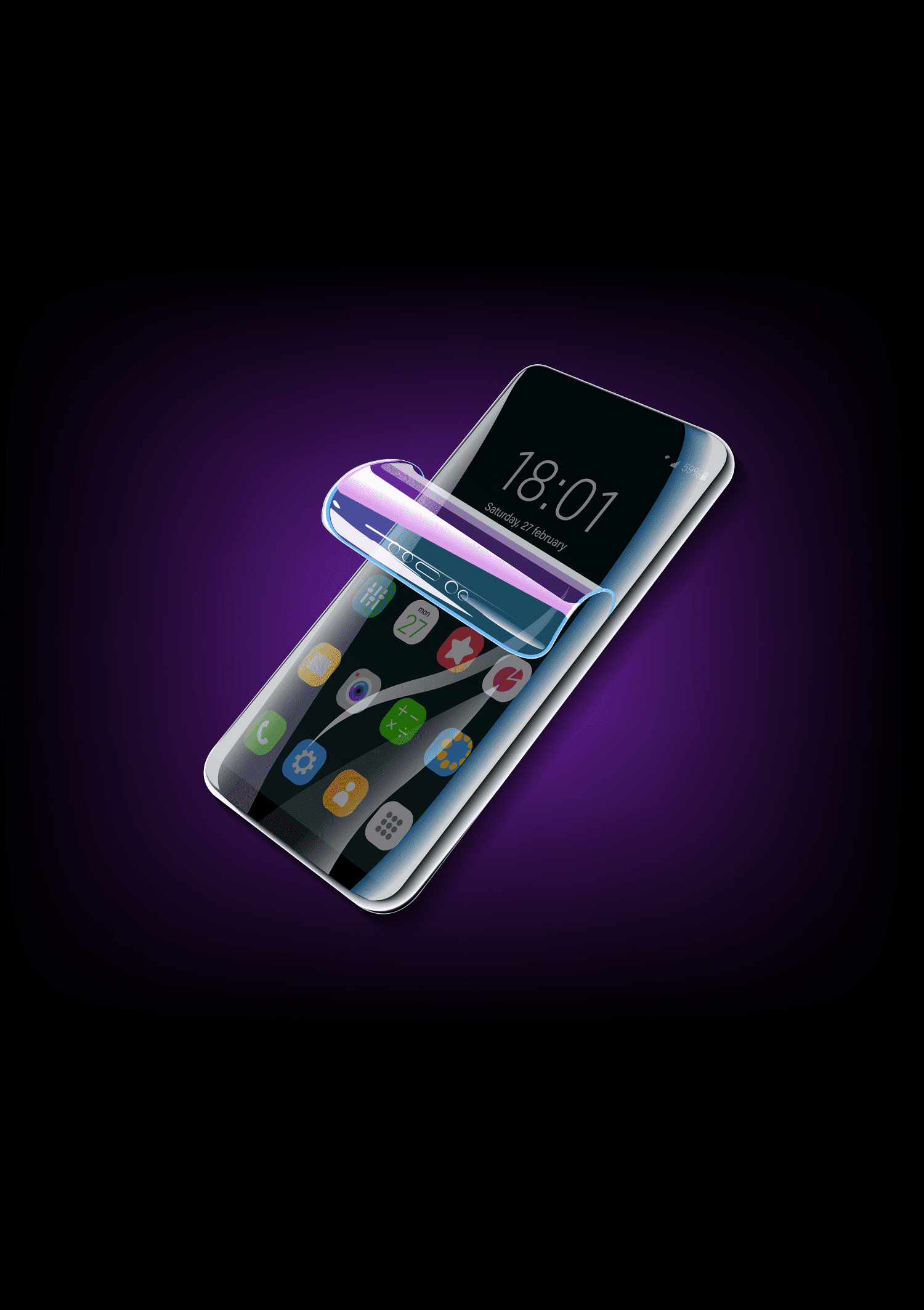 Folii din Silicon Privacy, Transparente sau Mate pentru orice telefon